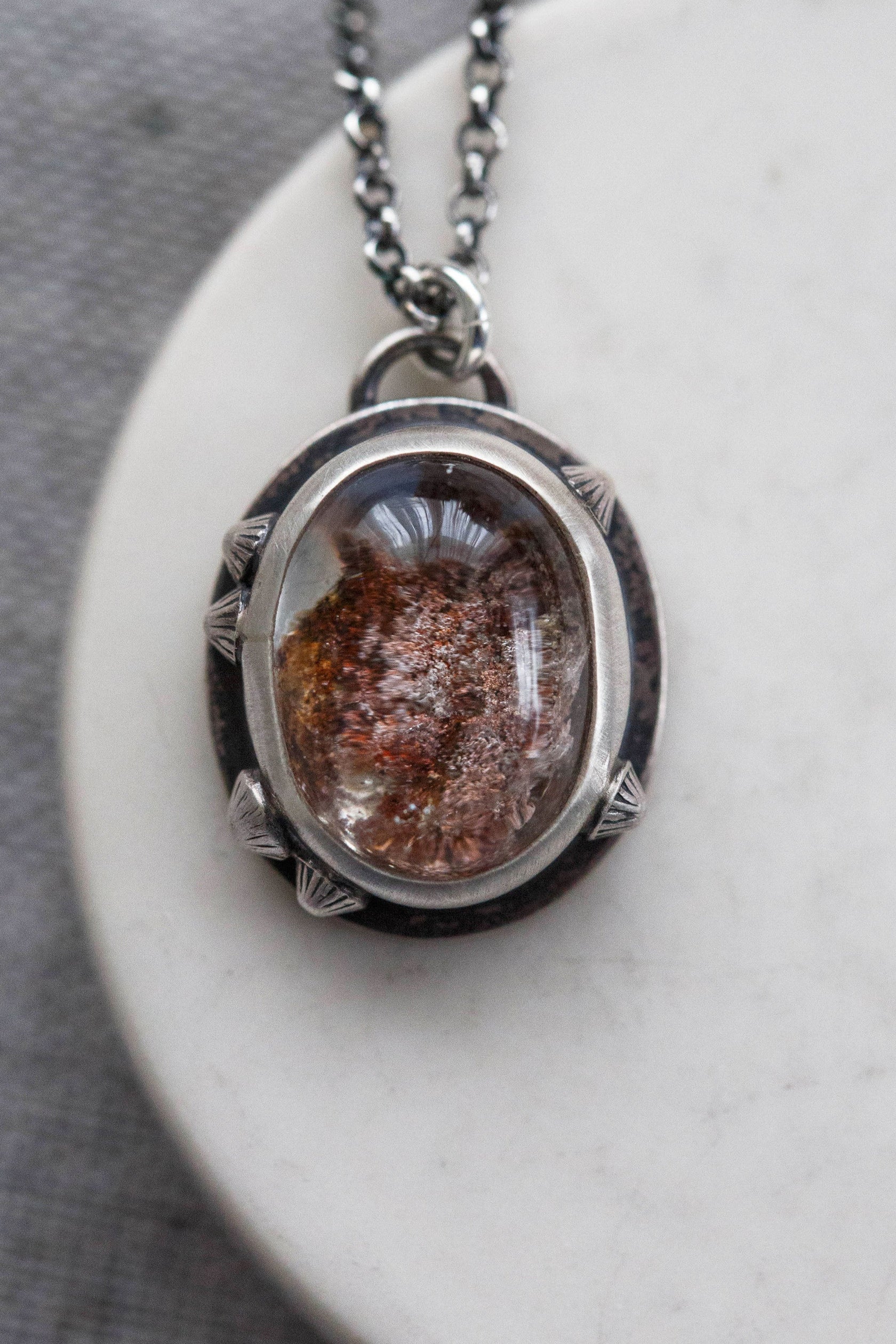 Smaller | Barnacled Tidal Pool Necklace | #22 – Moonspinner