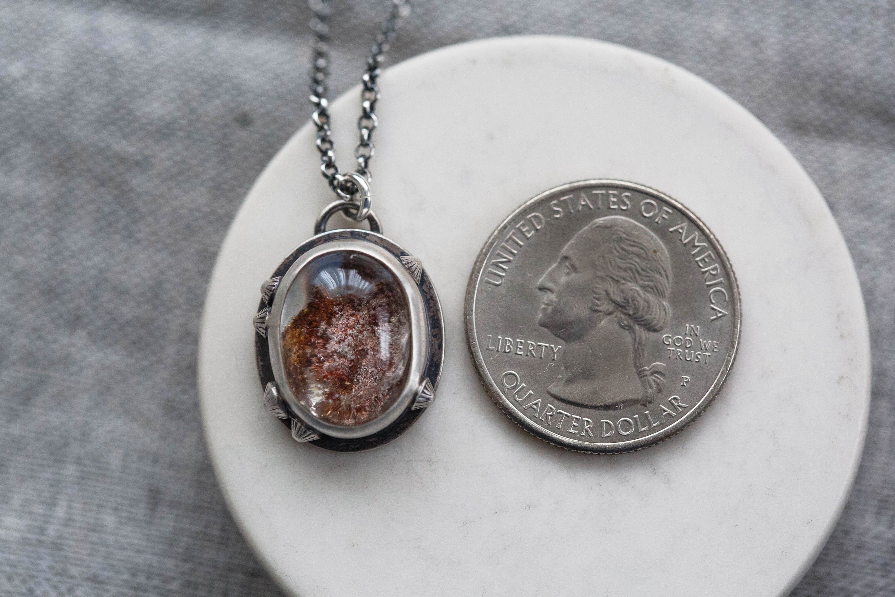 Smaller | Barnacled Tidal Pool Necklace | #22 – Moonspinner